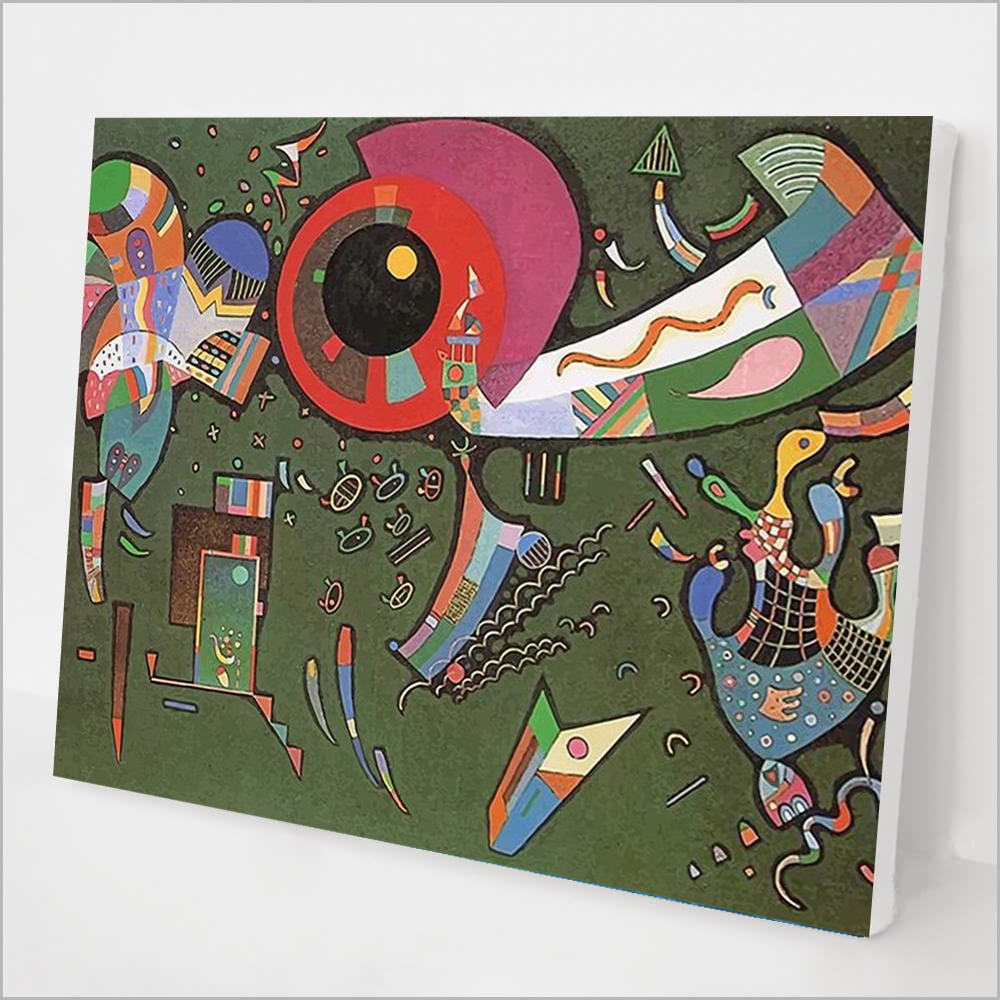 DIY Painting By Numbers | Wassily Kandinsky Around The Circle