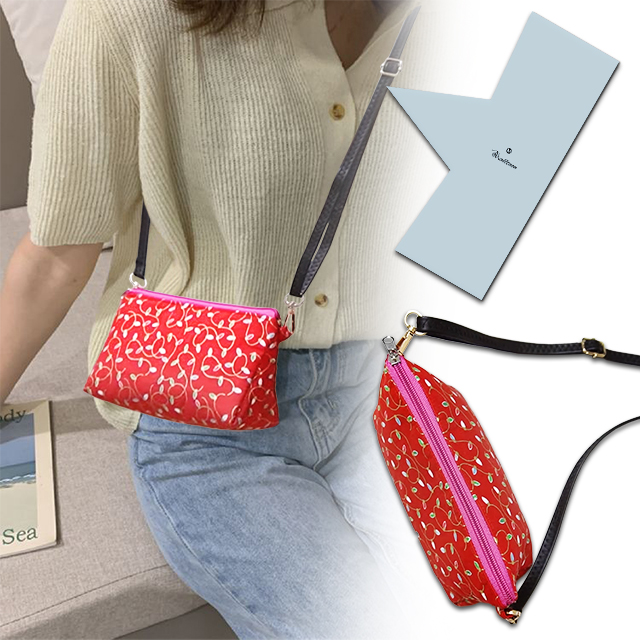 Shoulder Bag Easy Bag Sewing template - With Instructions