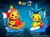 Magikarp Cosplay Pikachu - Pokemon Resin Statue - CHEESE Studio