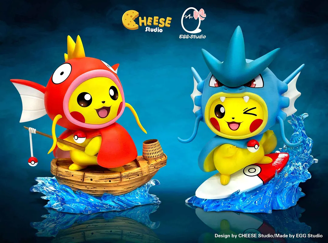 Magikarp Cosplay Pikachu - Pokemon Resin Statue - CHEESE Studio