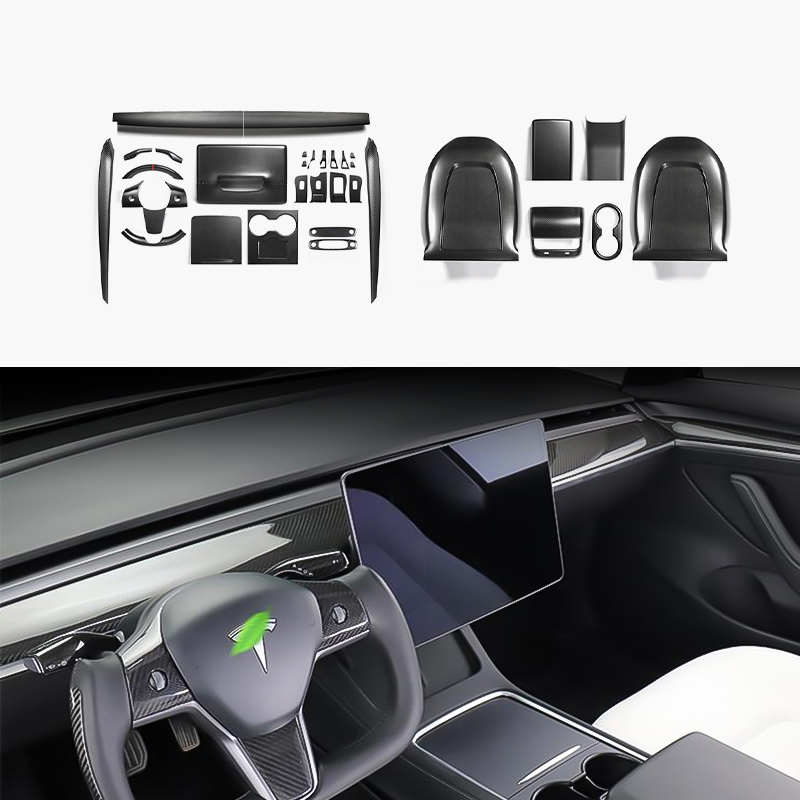 Tesla Model 3/Y carbon fiber upgrade conversion kit