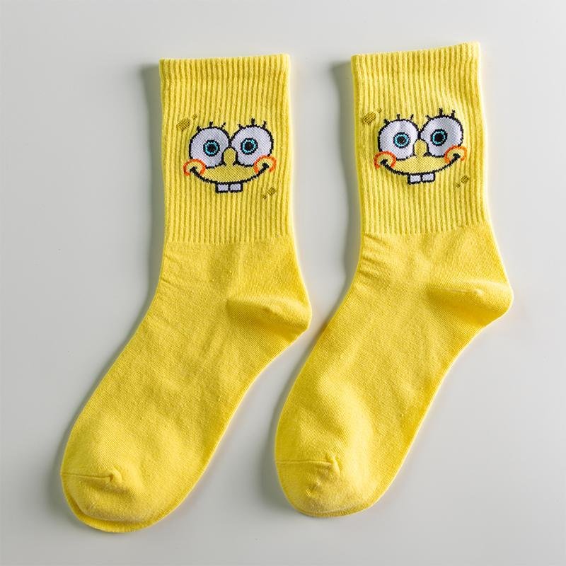 SPONGEBOB SOCKS (5 pairs)