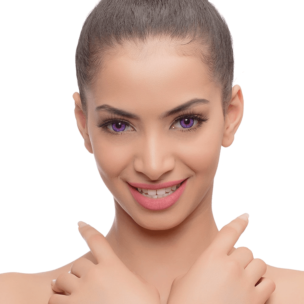 Nonno PURPLE Colored Contacts