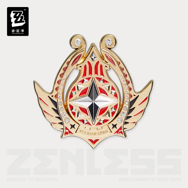 Zenless Zone Zero Camp Series Metal Badge