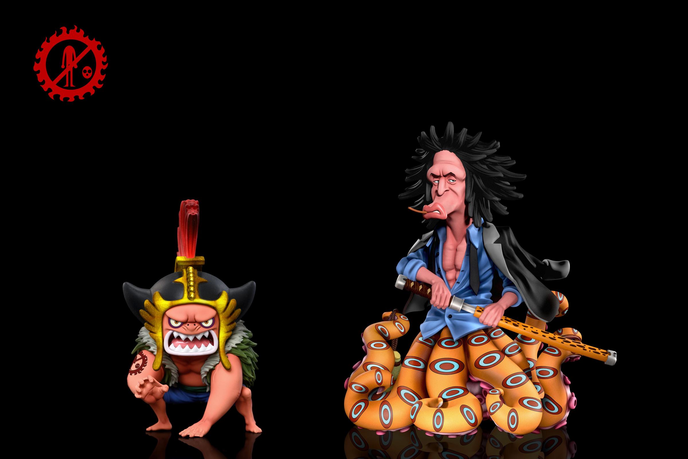 New Fish-Man Pirates Series 004 Daruma & Hyouzou - ONE PIECE Resin ...