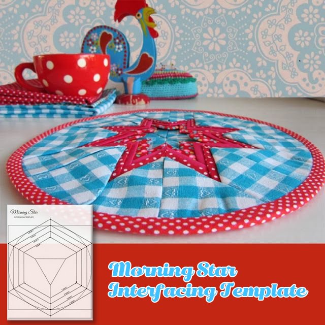 Morning Star Interfacing Template-With Instructions