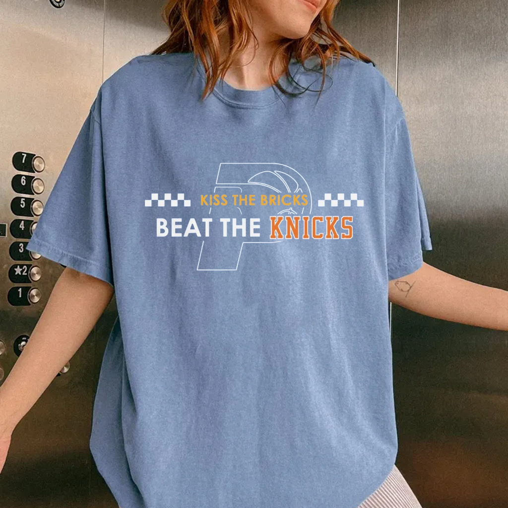 Vintage Kiss The Bricks Beat The Knicks Pacers Tee