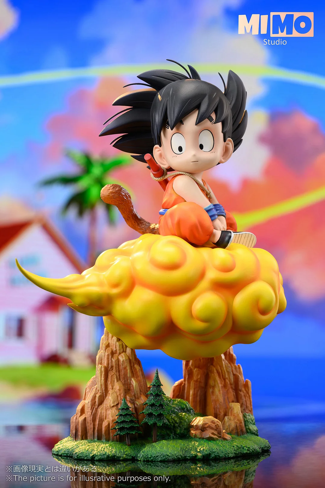 Flying Nimbus Son Goku - Dragon Ball Rein Statue - Mimo Studio