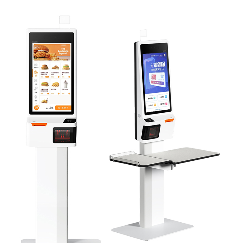 24" RFID self-service kiosk 16+4G all in one RFID POS system 10 touch ...