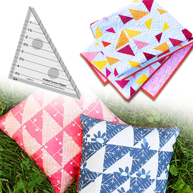 Folded Corner Clipper Ruler