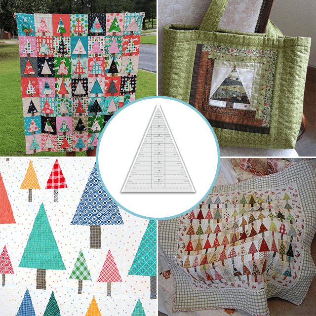 Pines Sew Tall Triangle Ruler - With Instructions