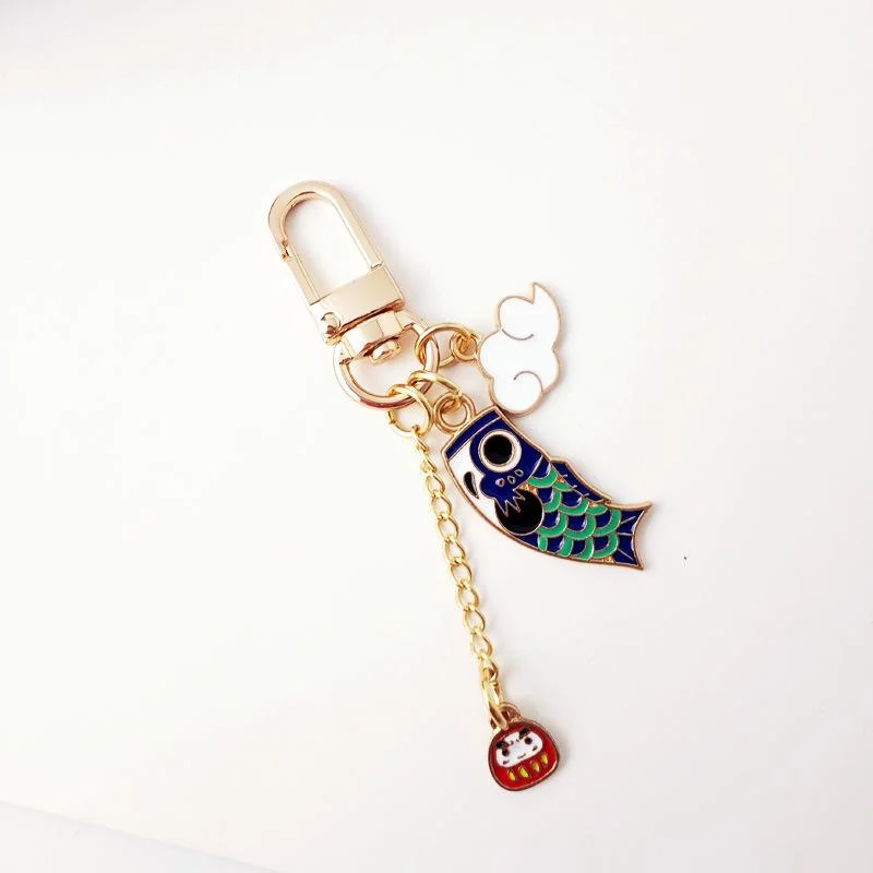 Lucky Rich Fish Keychain