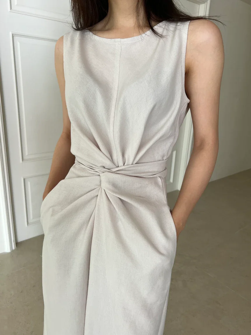 Woherb Version Vintage Fashionable Dress Mature Office Lady Summer Robe ...