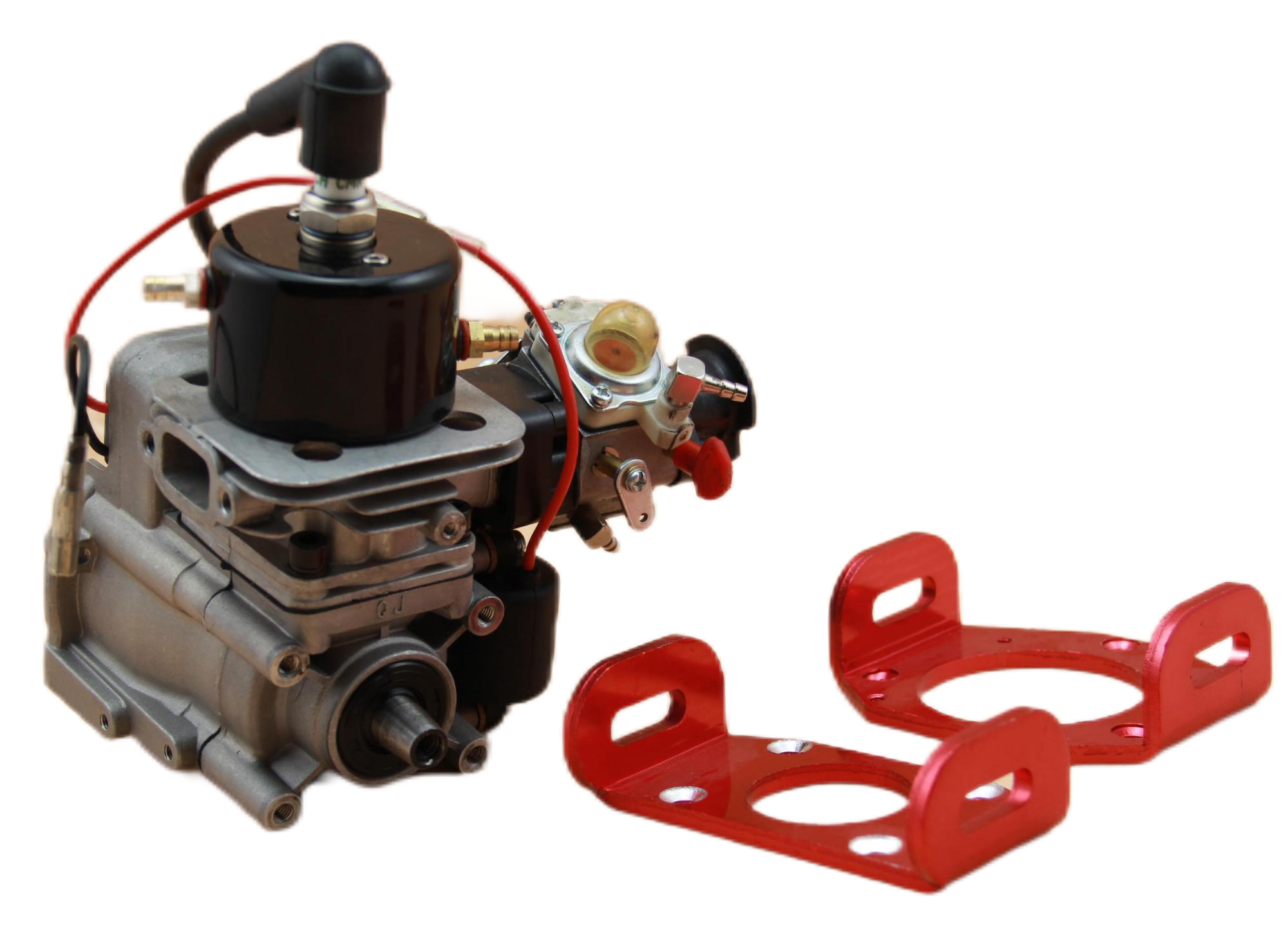 26CC 2-Stroke RC Marine Gas Engine In US For 1/5 Racing Boat ZENOAH ...