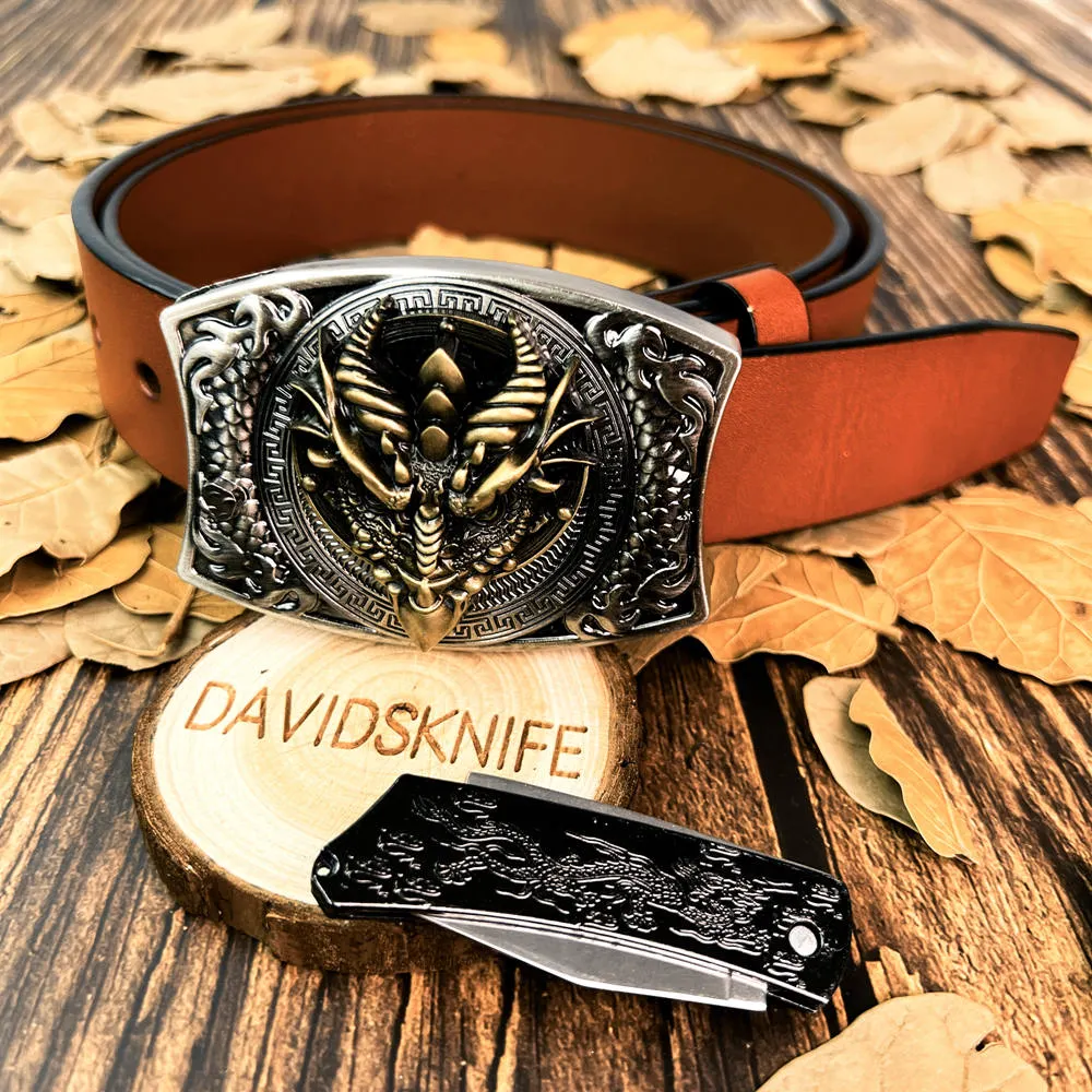 Instant Ejection Knife brown Belt