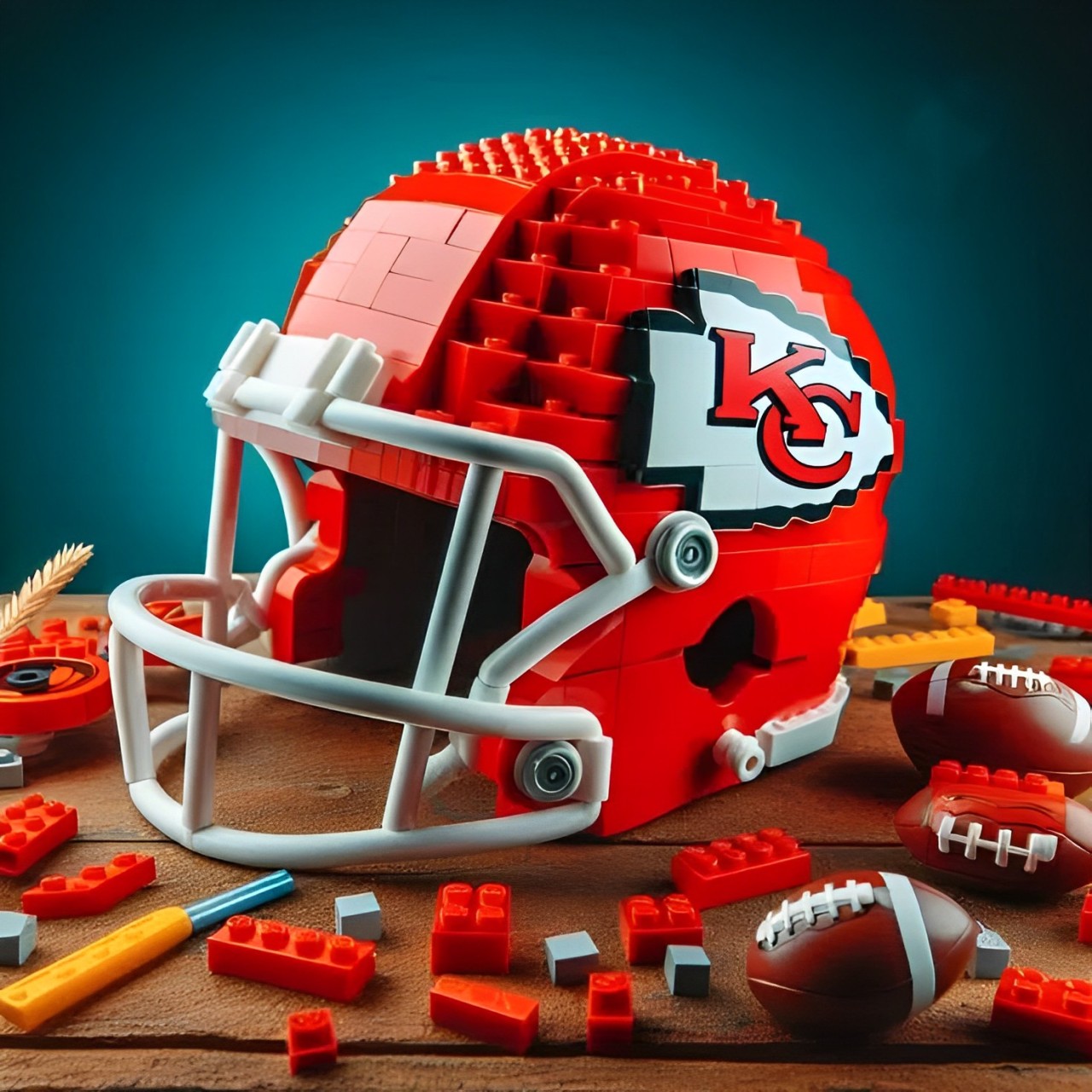 NFL Building Block Helmet