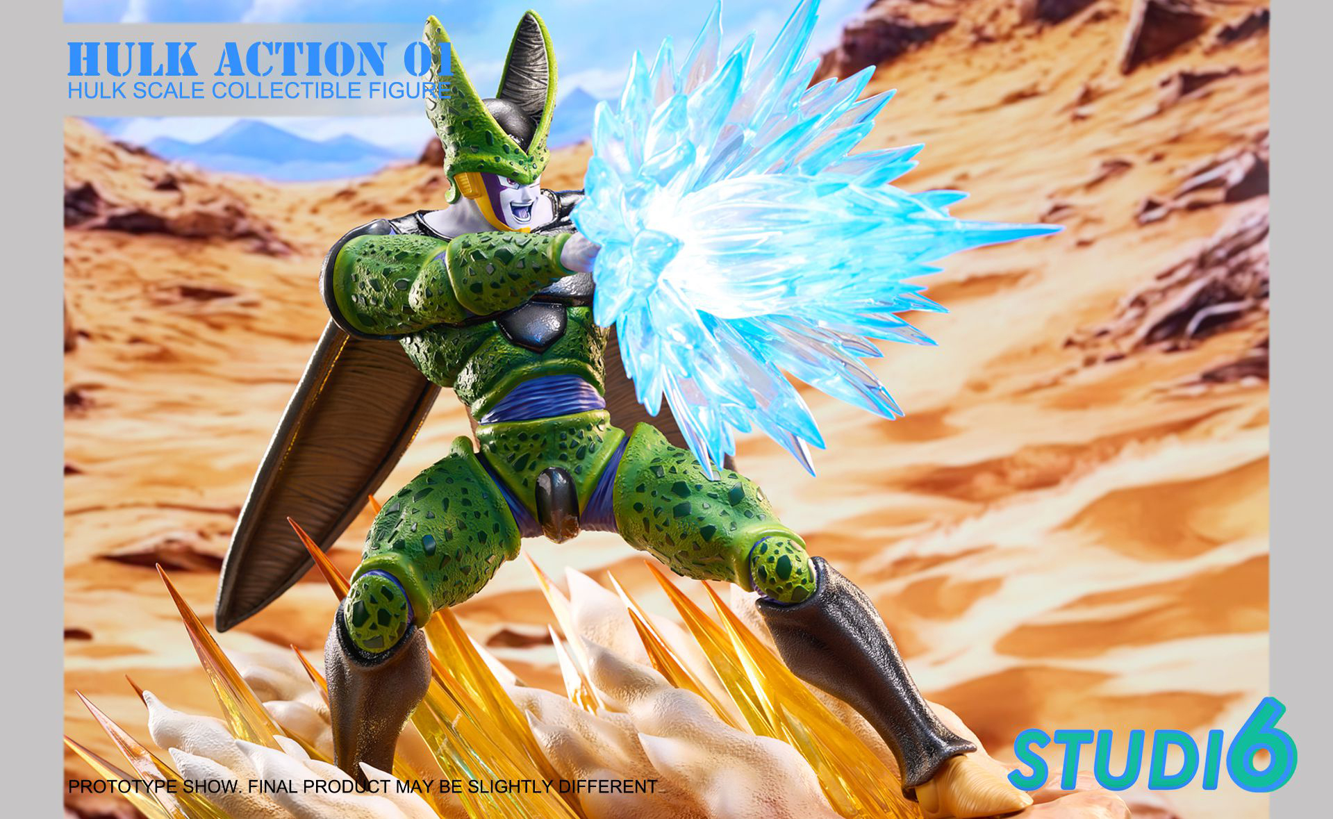 Hulk Action Cell with LED - Dragon Ball Resin Statue - 6 Studio