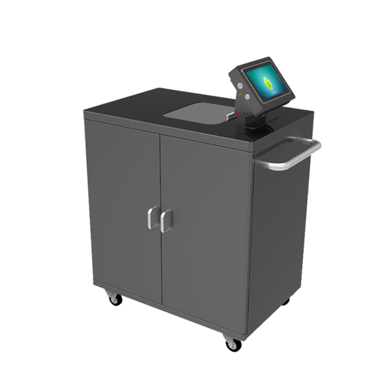 RFID Mobile Desk Reader Self Checkout Machine Cart for Clothing/Books ...