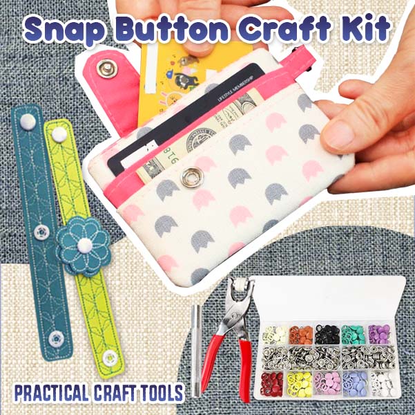🔥Last Day Promotion 48% OFF🔥Snap Button DIY Craft Kit