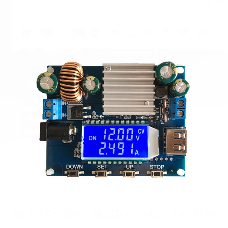 Buck Boost Solar Charge Controller Constant Voltage Current 35W Buck ...