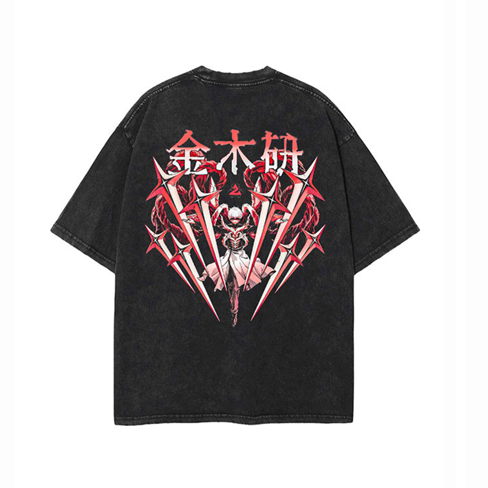 KANEKI KAGUNE KING 2-SIDED VINTAGE TEE