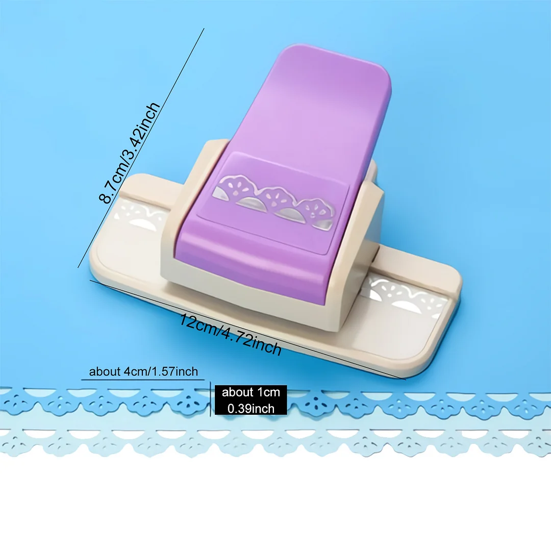 Paper Punchers Circle Holes Puncher Fancy Border Edge Craft Punch for ...