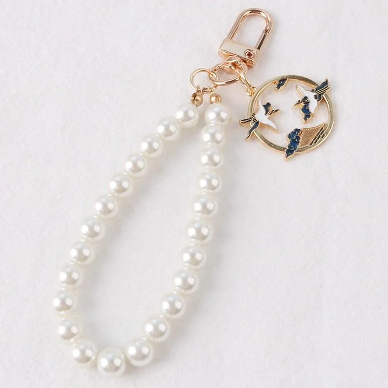 Classic Pearls Keychain