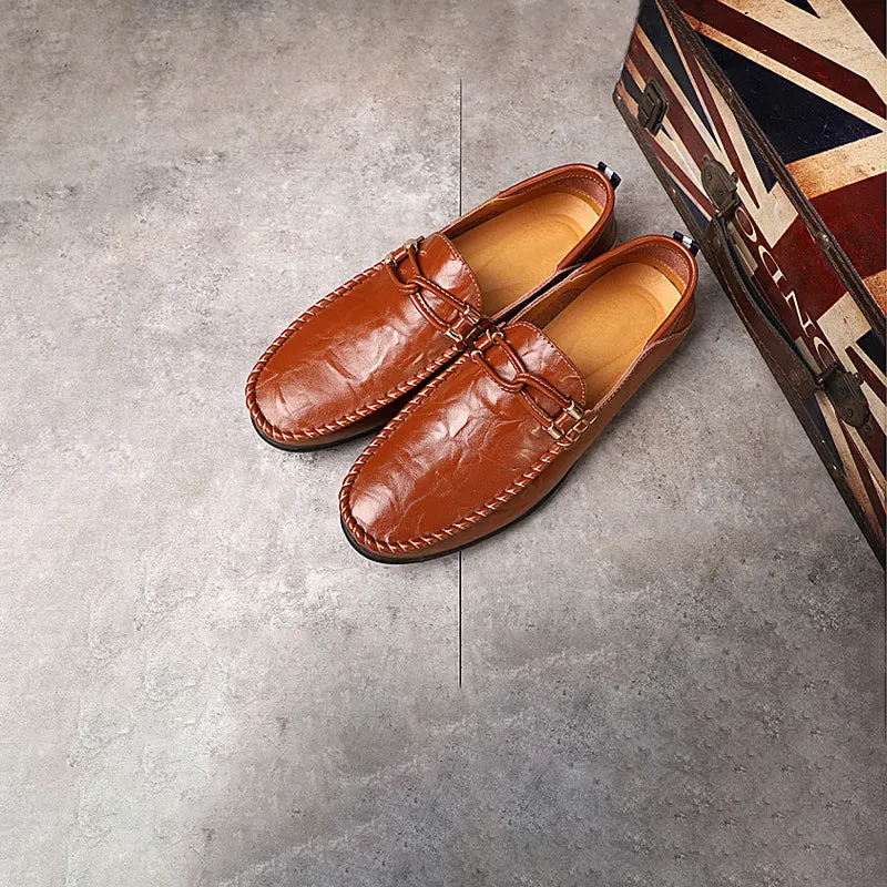 Louis Martin Genuine Leather Loafers