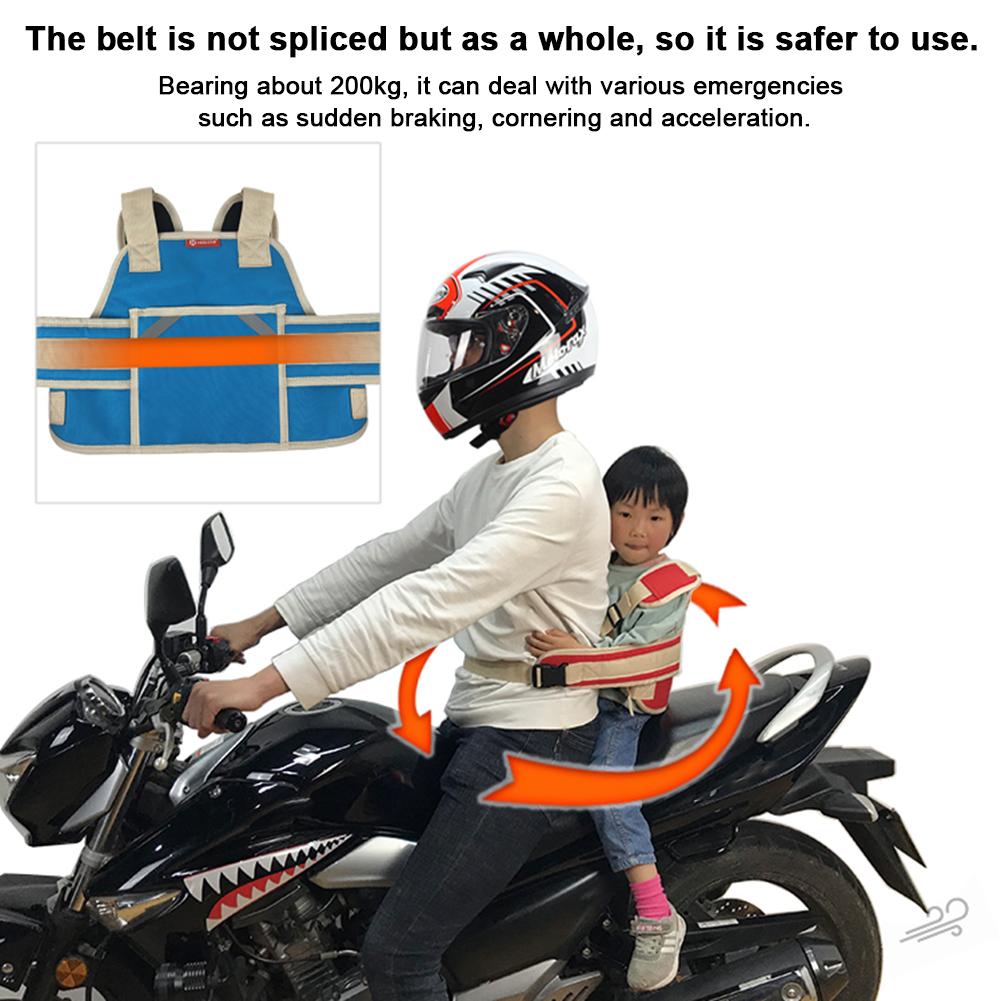 Kids Motorcycle Safety Belt Adjustable Electric Vehicle Safety Strap ...