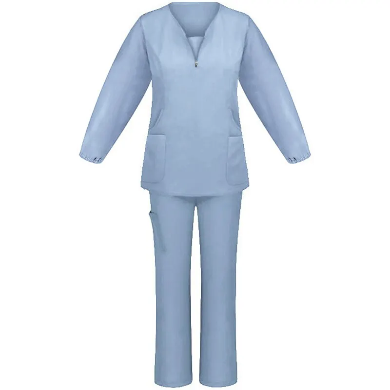 Uaang Pharmacist Cleaning Nurse Scrub Uniforms Set Hospital Stomatology ...
