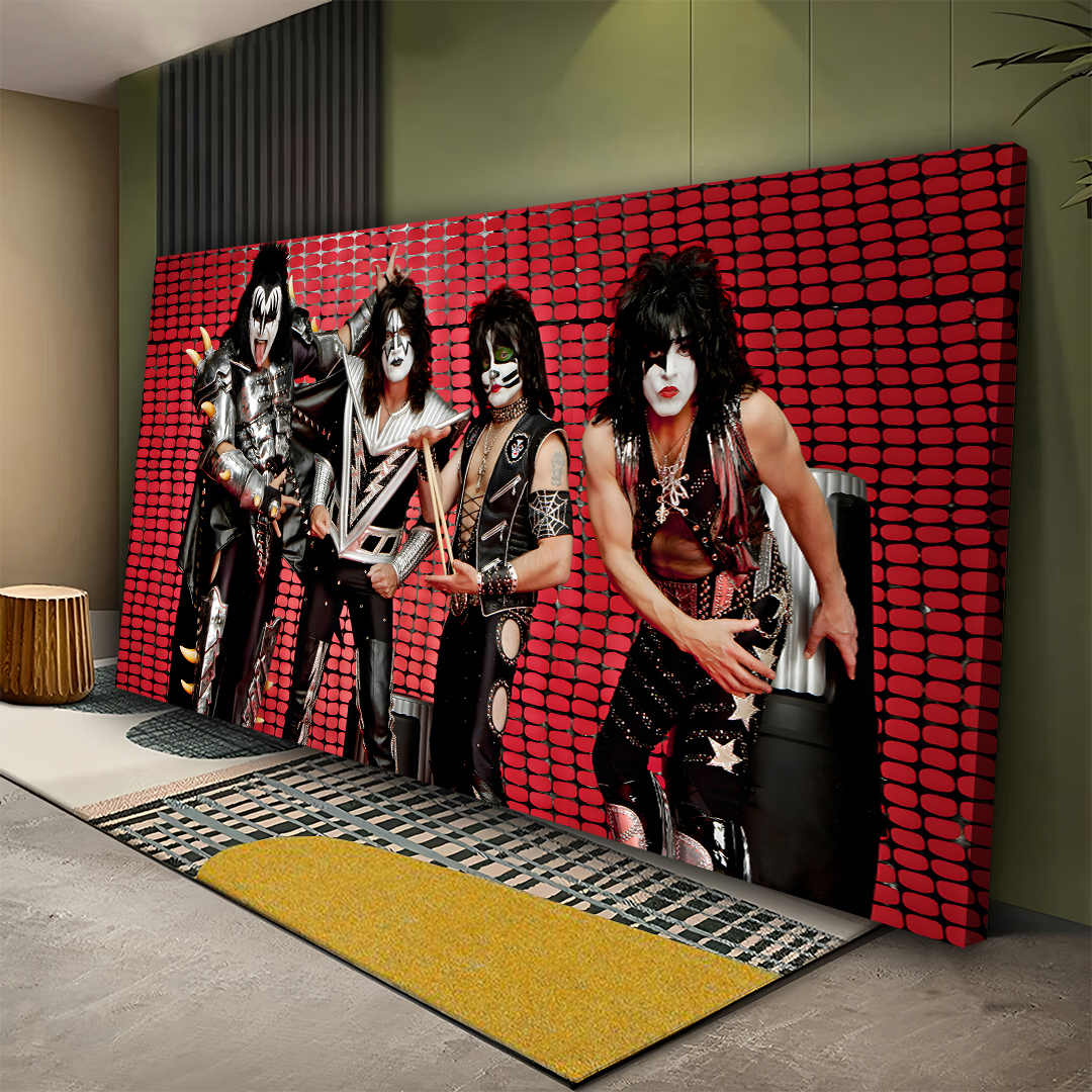 New Kiss Band Canvas Wall Art