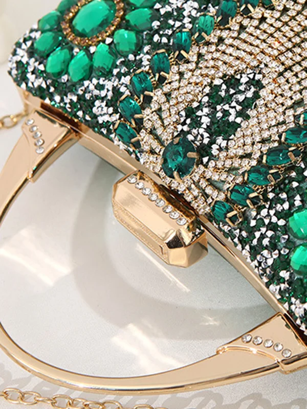 Rhinestone Adorned Handbags: Timeless Glamour