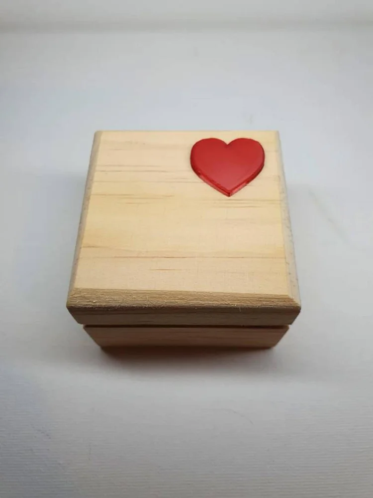 My Heart In A Box. Valentines day or anyday gift small human heart ...