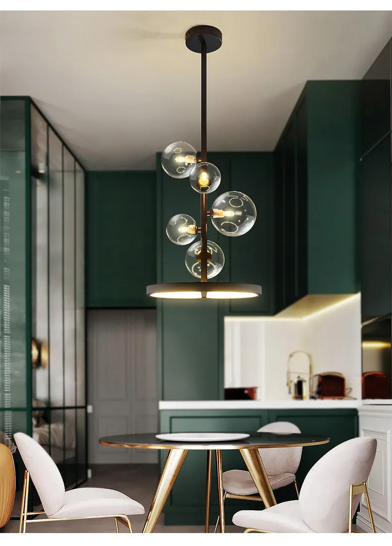 Restaurant Bubble Lamp Modern Magic Bean Bar Chandelier Dining Table ...