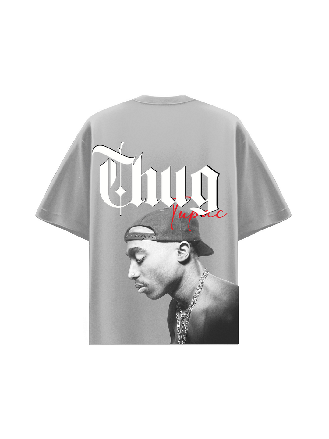 Oversize Thug Life Tee