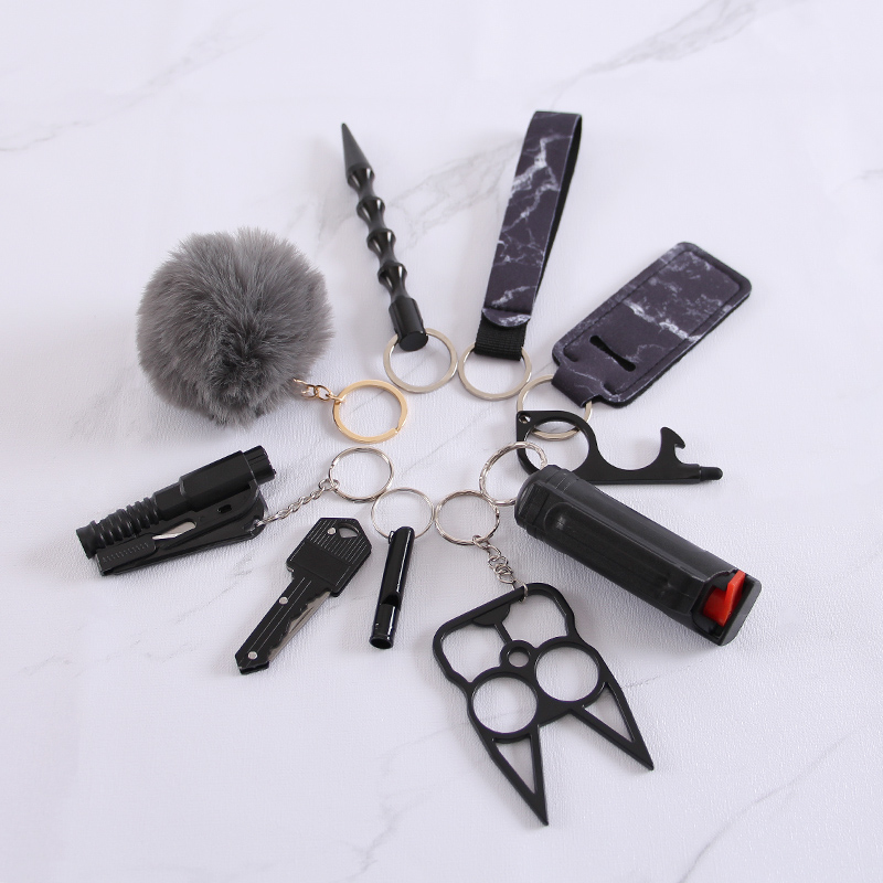 Marble 19-in-1 Self Defense Keychain. FREEBIE Super Stress Relief Cube ...