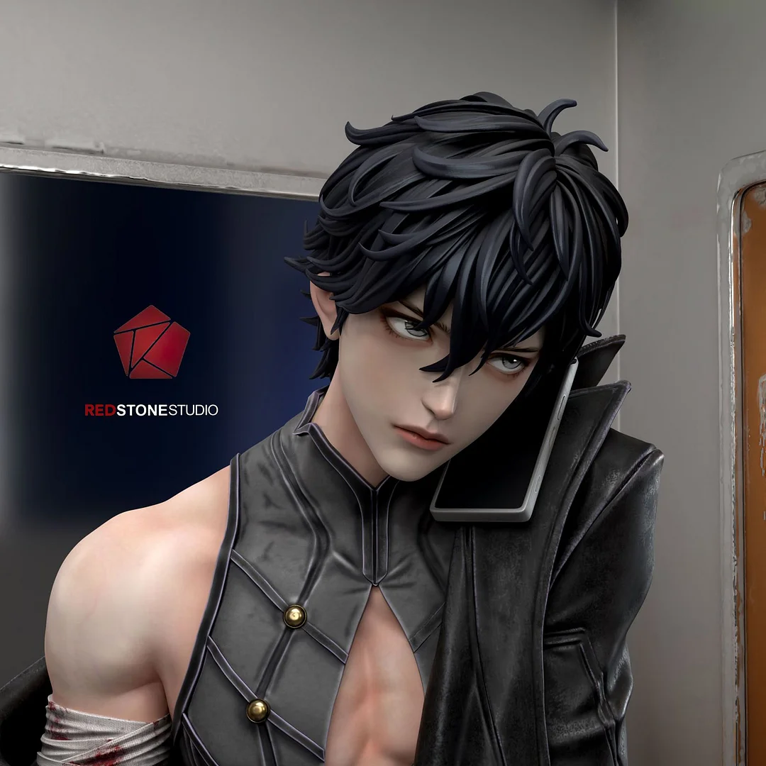 1/6 Scale Ren Amamiya with LED - Megami Tensei/Persona 5 Statue - Red ...
