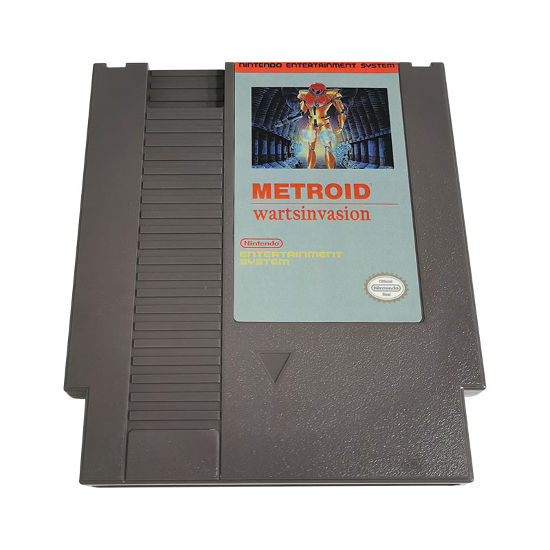 Metroid Wart's Invasion For Nintendo NES - 8 Bit Game Cartridge