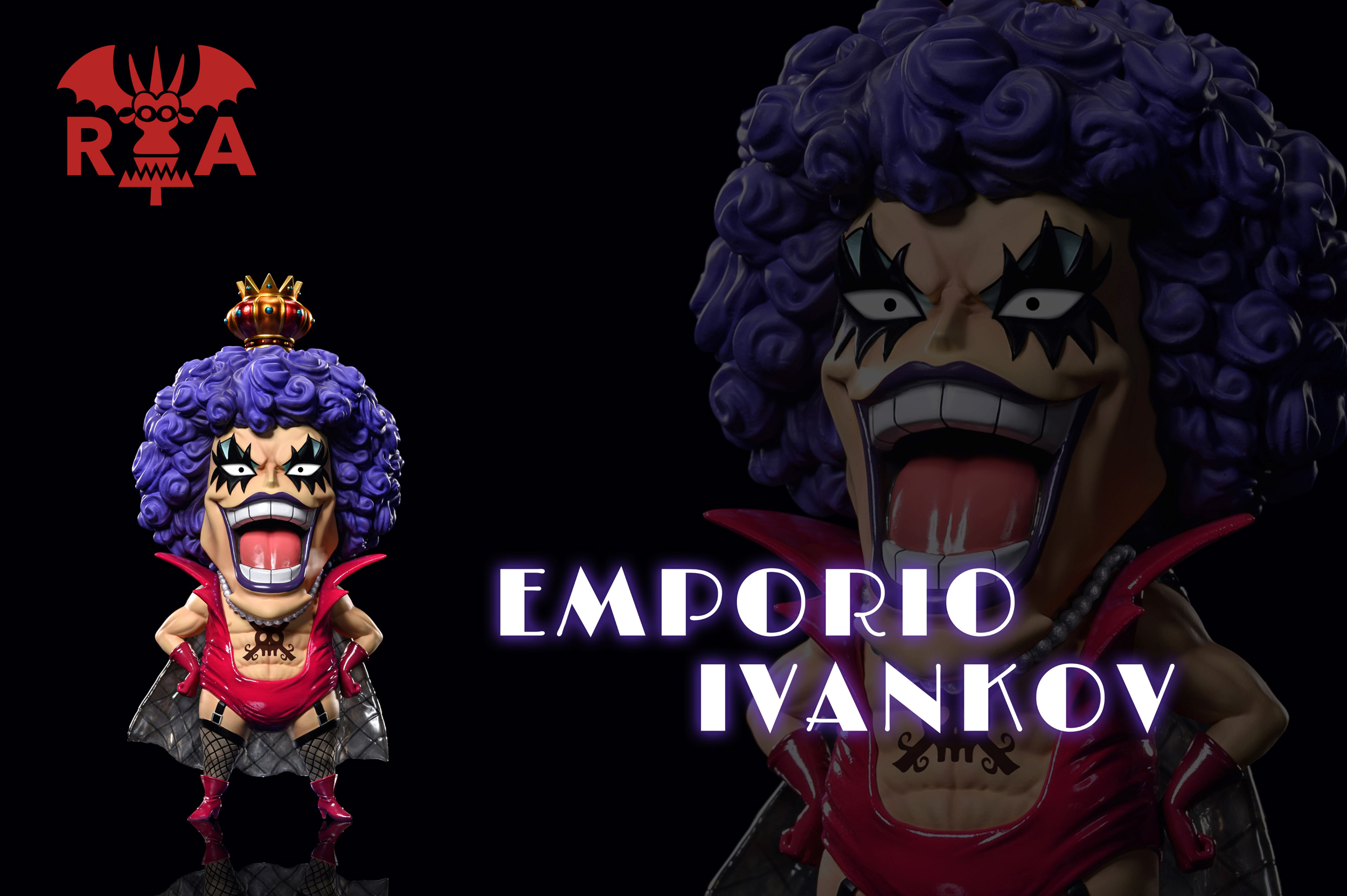 Revolutionary Army Series 009 Emporio Ivankov - ONE PIECE Resin Statue ...