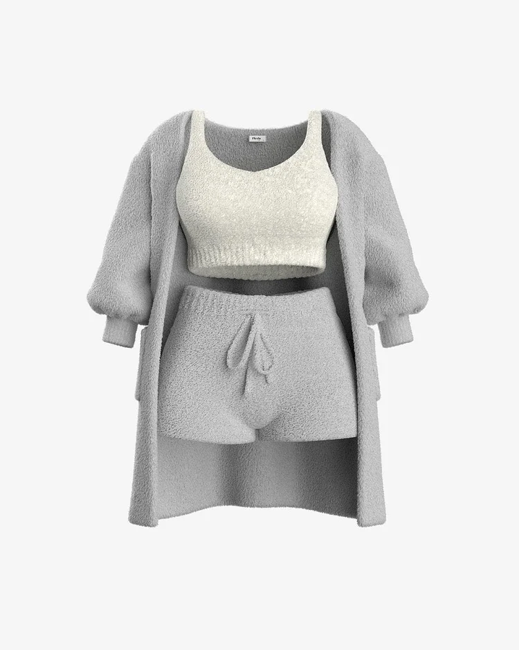 Pleshy Cozy Knit Set-Black Friday Sale 50% off