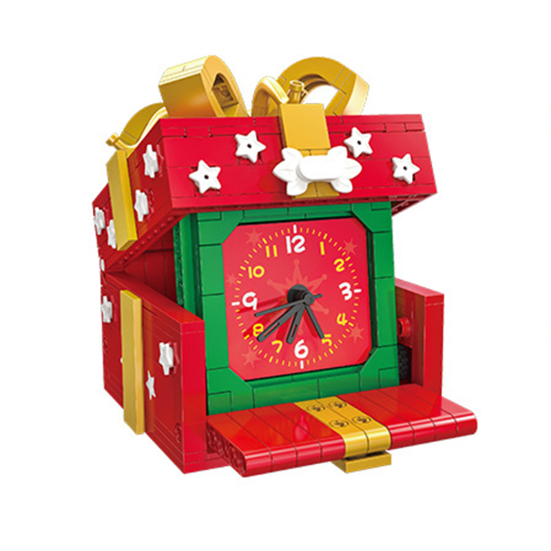 The Christmas Gift Box Clock