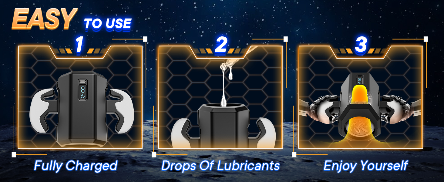 Automatic Thrusting Vibrating Masturbator