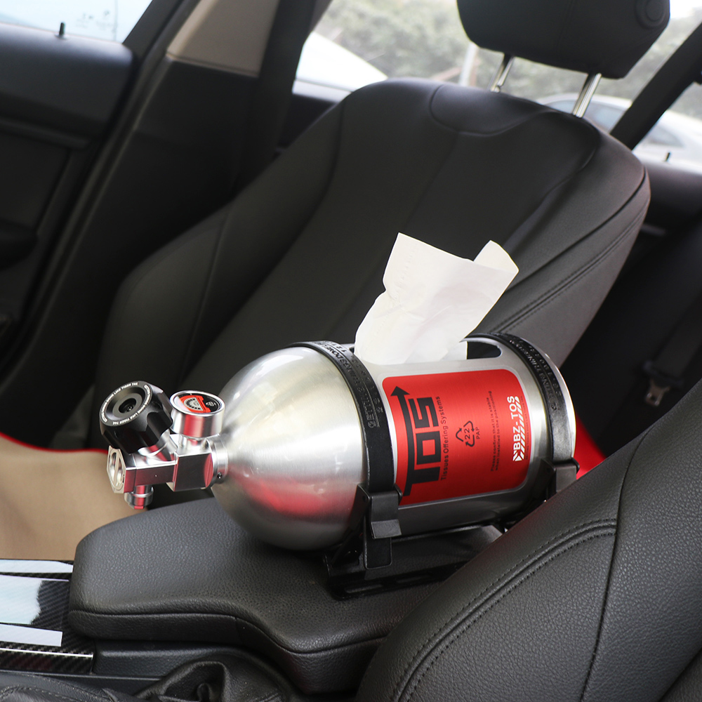 Modified NOS nitrogen cylinder tissue bucket storage box