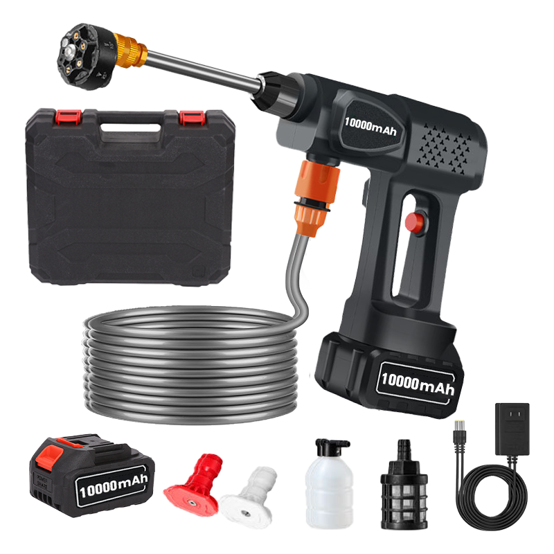 SAKER® Portable Cordless Pressure Washer with 6-in-1 Adjustable Nozzle