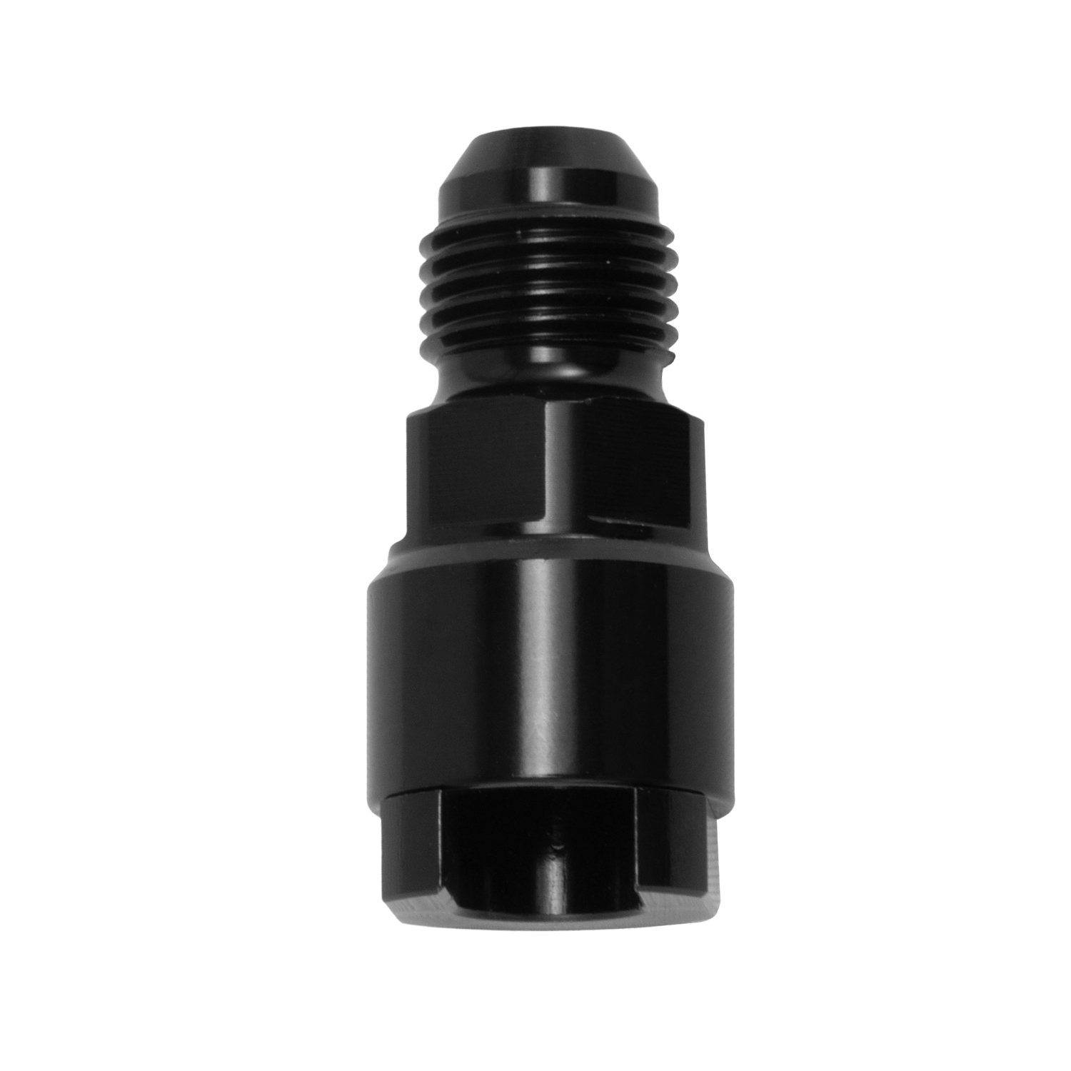 AlloyWorks 6AN Male to 3/8" Quick-Disconnect Female Fuel Rail Fitting ...
