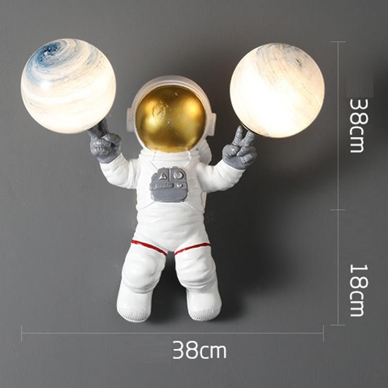 Astronaut Table Lamp Creative Small Night Lamp Moon Decorated Astronaut ...