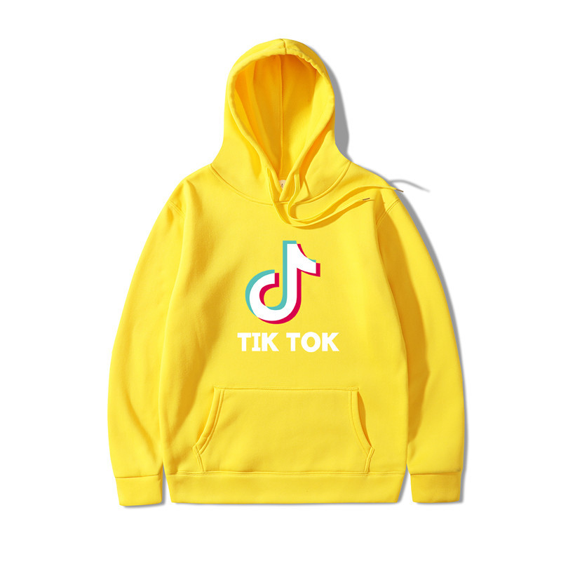 Tik Tok Logo Hoodie Sweatshirt Unisex Pullover