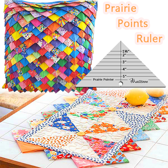 Perfect Prairie Points Ruler