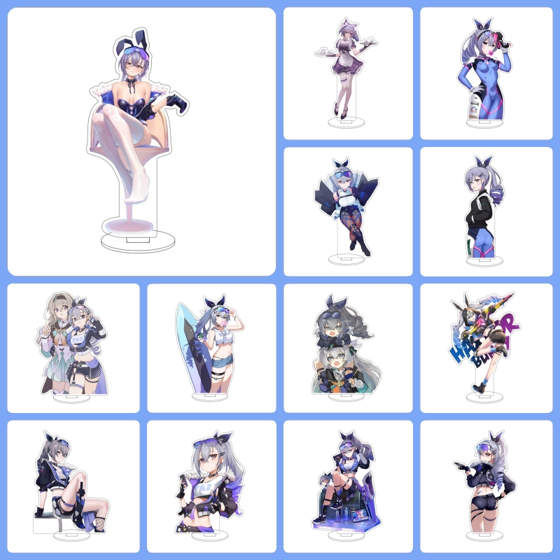Silver Wolf Character Figure Stand Model Honkai Star Rail 15cm