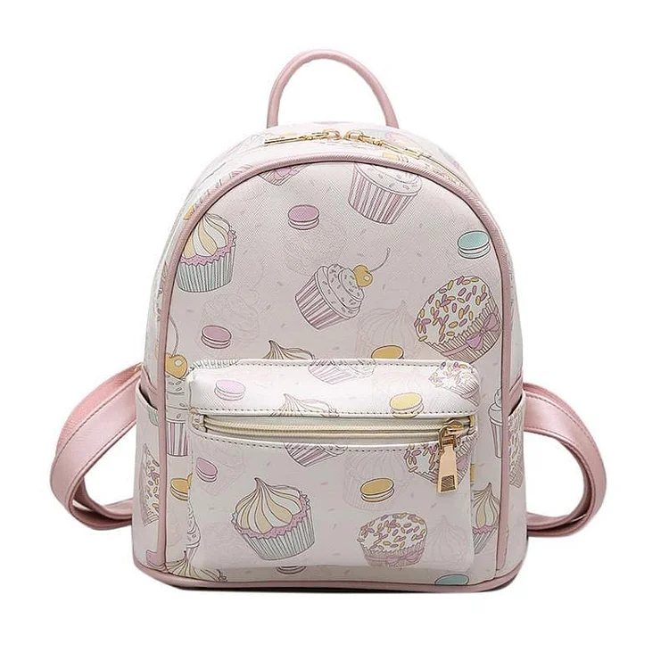 Pink/White Sweet Cupcake Backpack SP1710195
